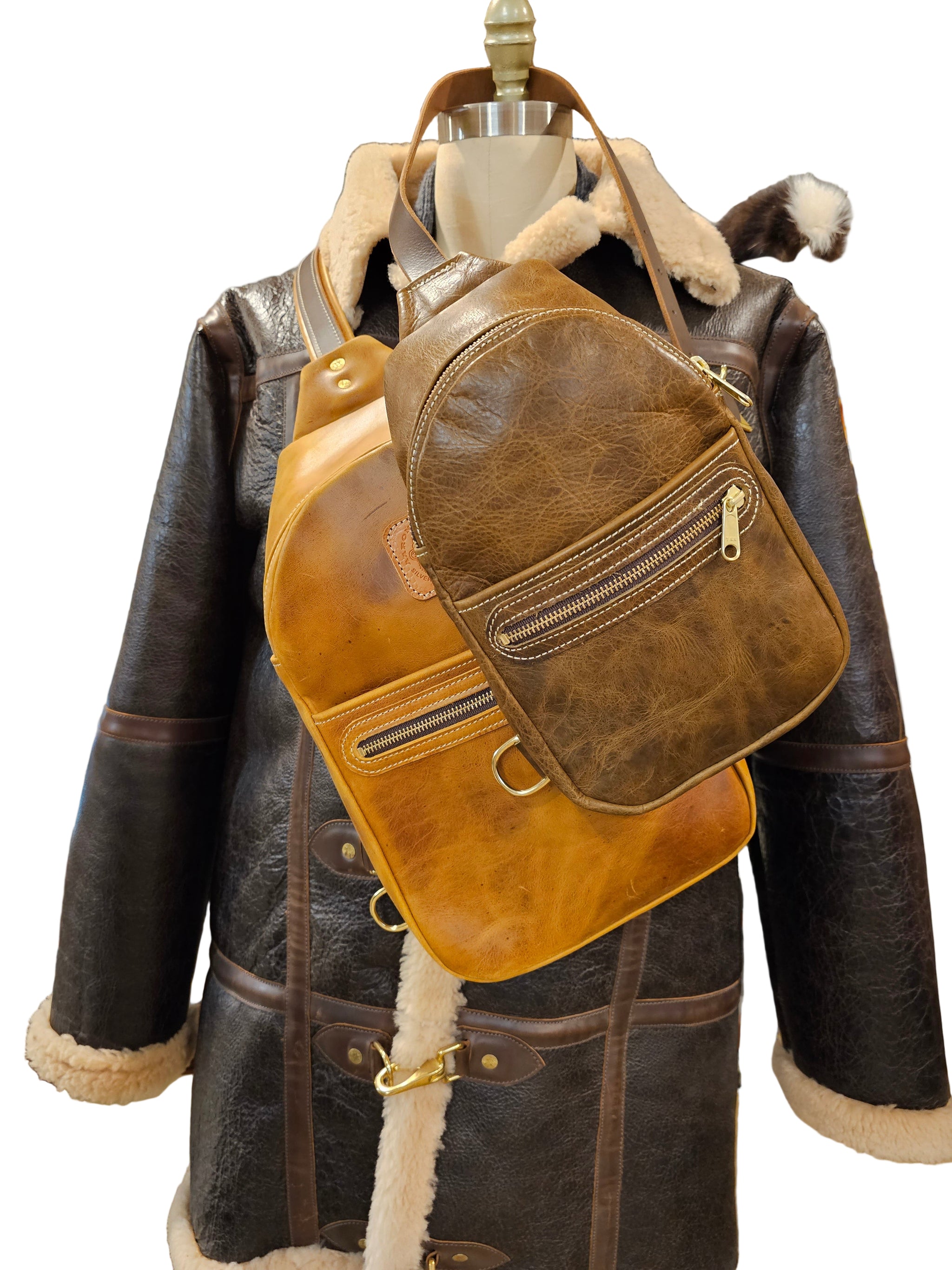 75% Sling bag Flexible Template – Maker's Leather Supply