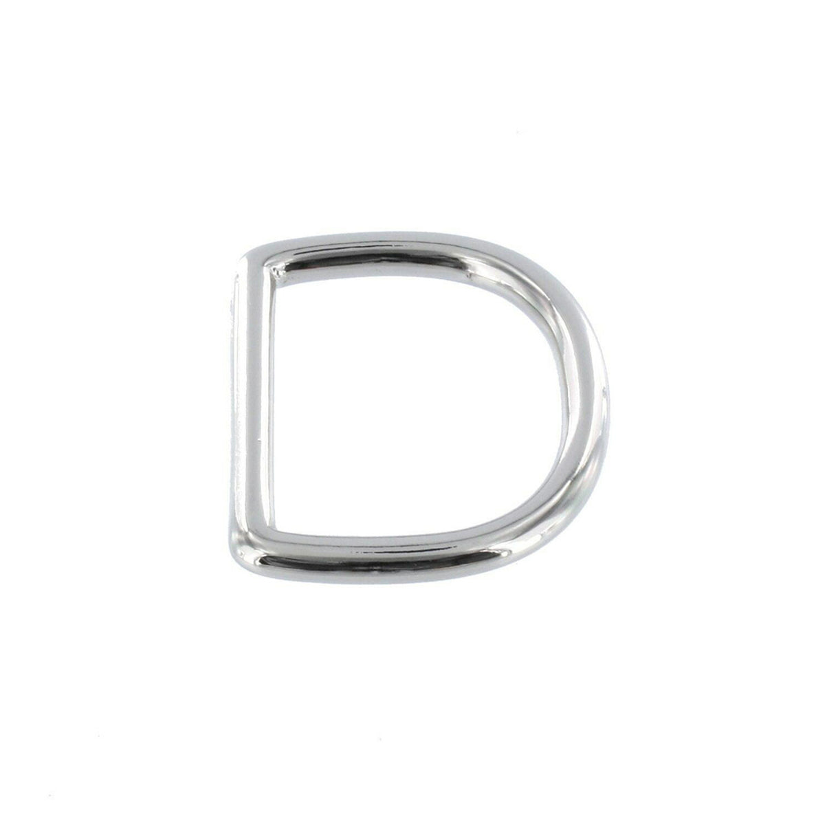 DR0 Nickel Plate, D-Ring, Solid Brass-LL, 1" – Maker's Leather Supply