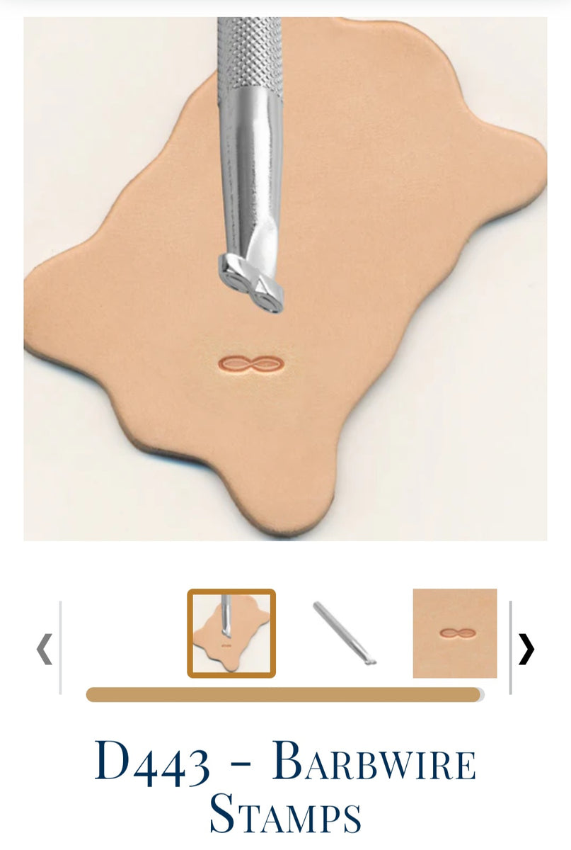 Barbed Wire Stamping Tool – Maker's Leather Supply