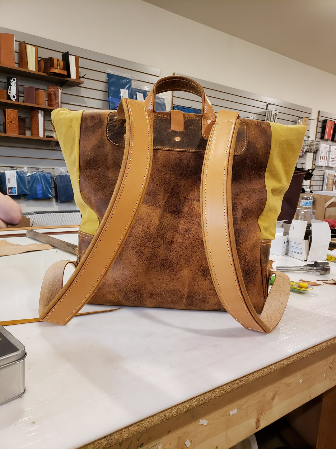 Paper Pattern for the Roll Top Rucksack – Maker's Leather Supply