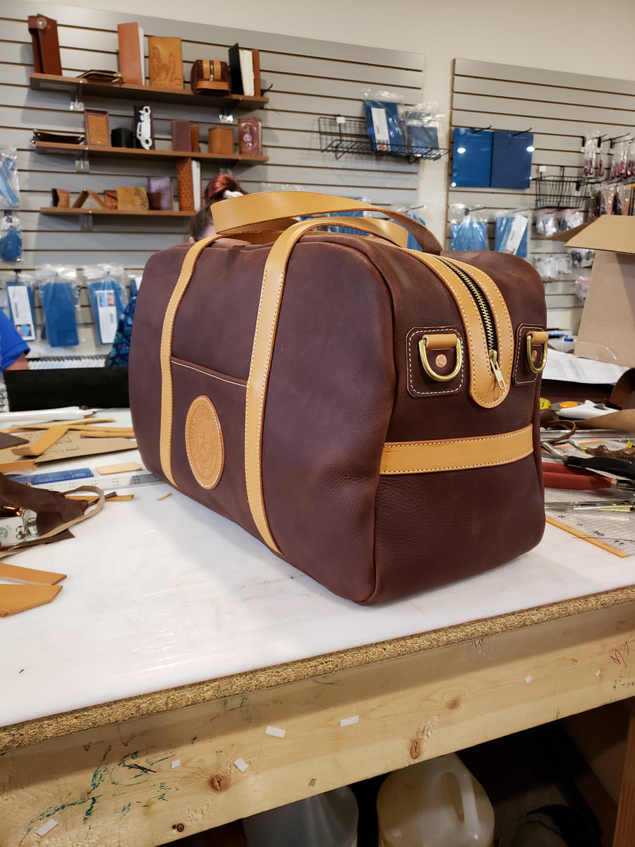 Maker's Overnight Bag Flexible Template – Maker's Leather Supply