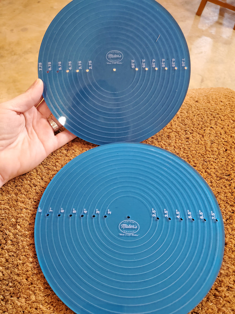 Maker's Large Circle Template Set – Maker's Leather Supply