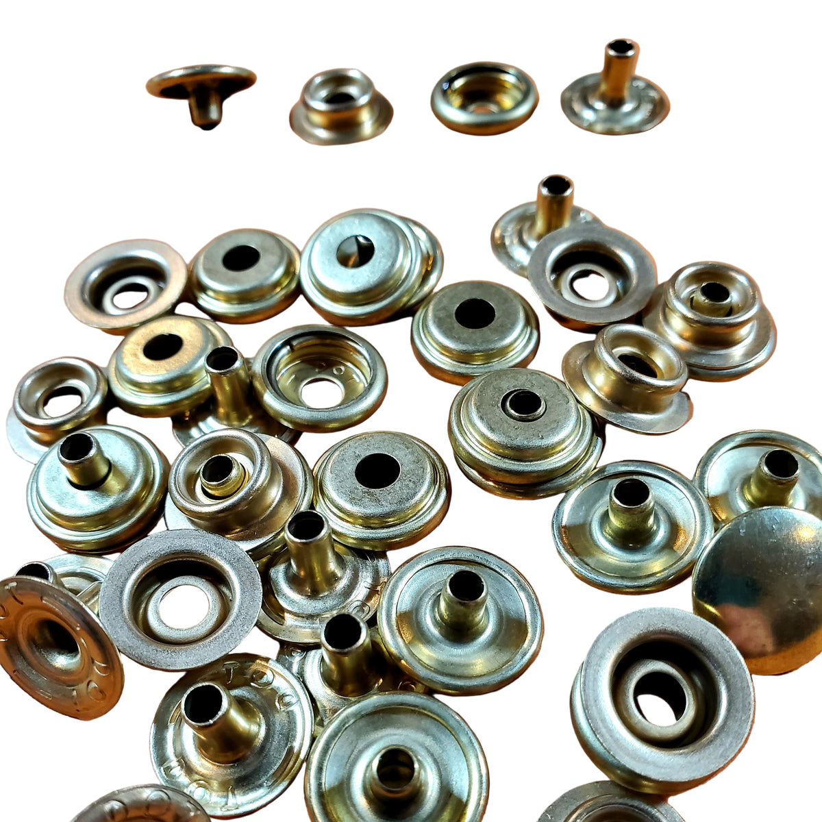 Line 24 Solid Brass Snaps, 10pk – Maker's Leather Supply