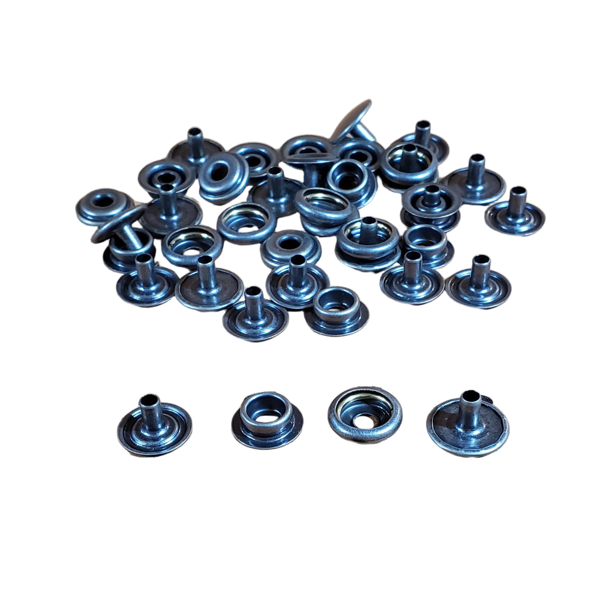 Line 24 Antique Brass Snaps – Maker's Leather Supply