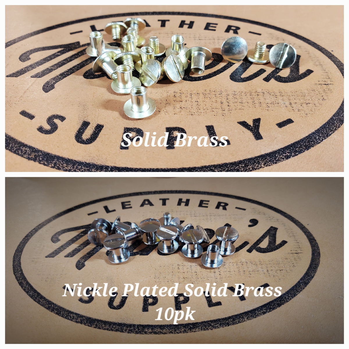 Chicago Screw - 10pk – Maker's Leather Supply