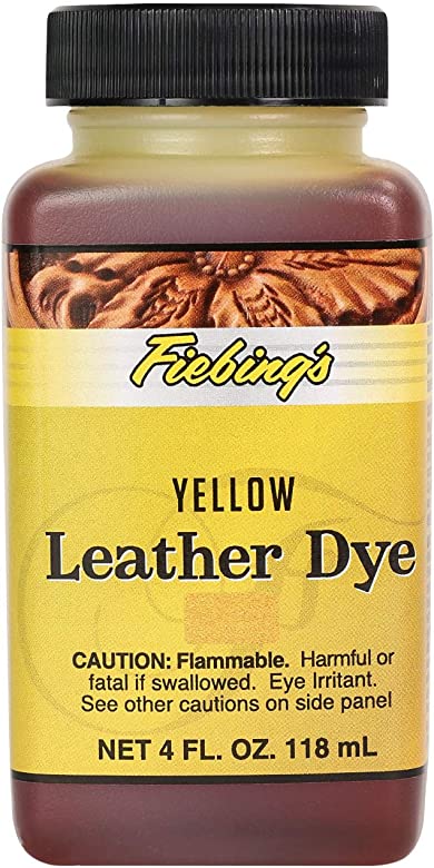 Yellow Leather Dye 4oz – Maker's Leather Supply