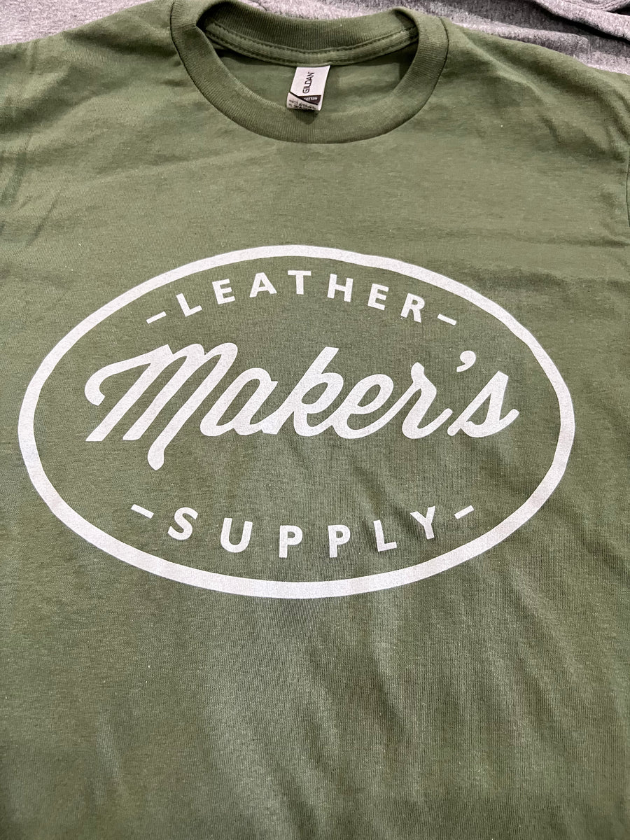Official Maker's Leather Supply T-Shirts- Soft Fit, Tough Enough for t