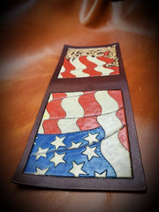 Don Gonzales Flag Wallet Pattern – Maker's Leather Supply