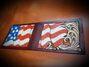 Don Gonzales Flag Wallet Pattern – Maker's Leather Supply